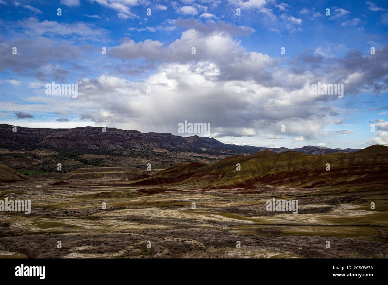 John Day Fossil Beds National Monument Mountains and Rock Features ...