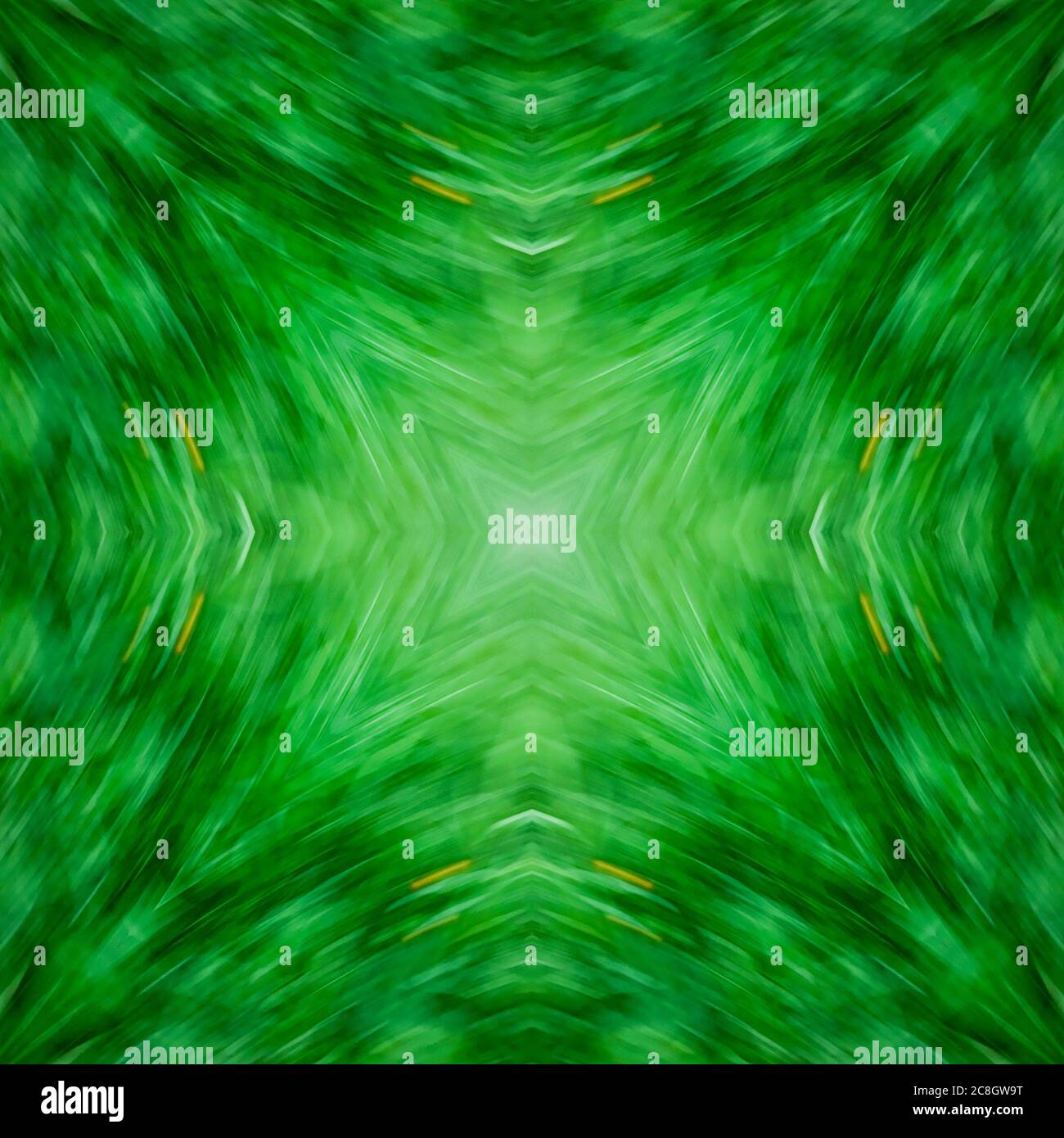 Computer graphics, illustration - a square pattern, kaleidoscope in ...