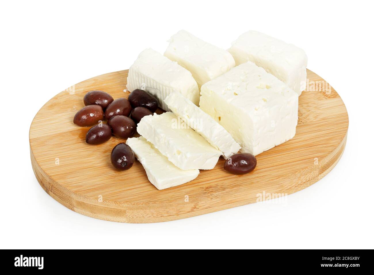 Feta cheese Cut Out Stock Images & Pictures - Alamy