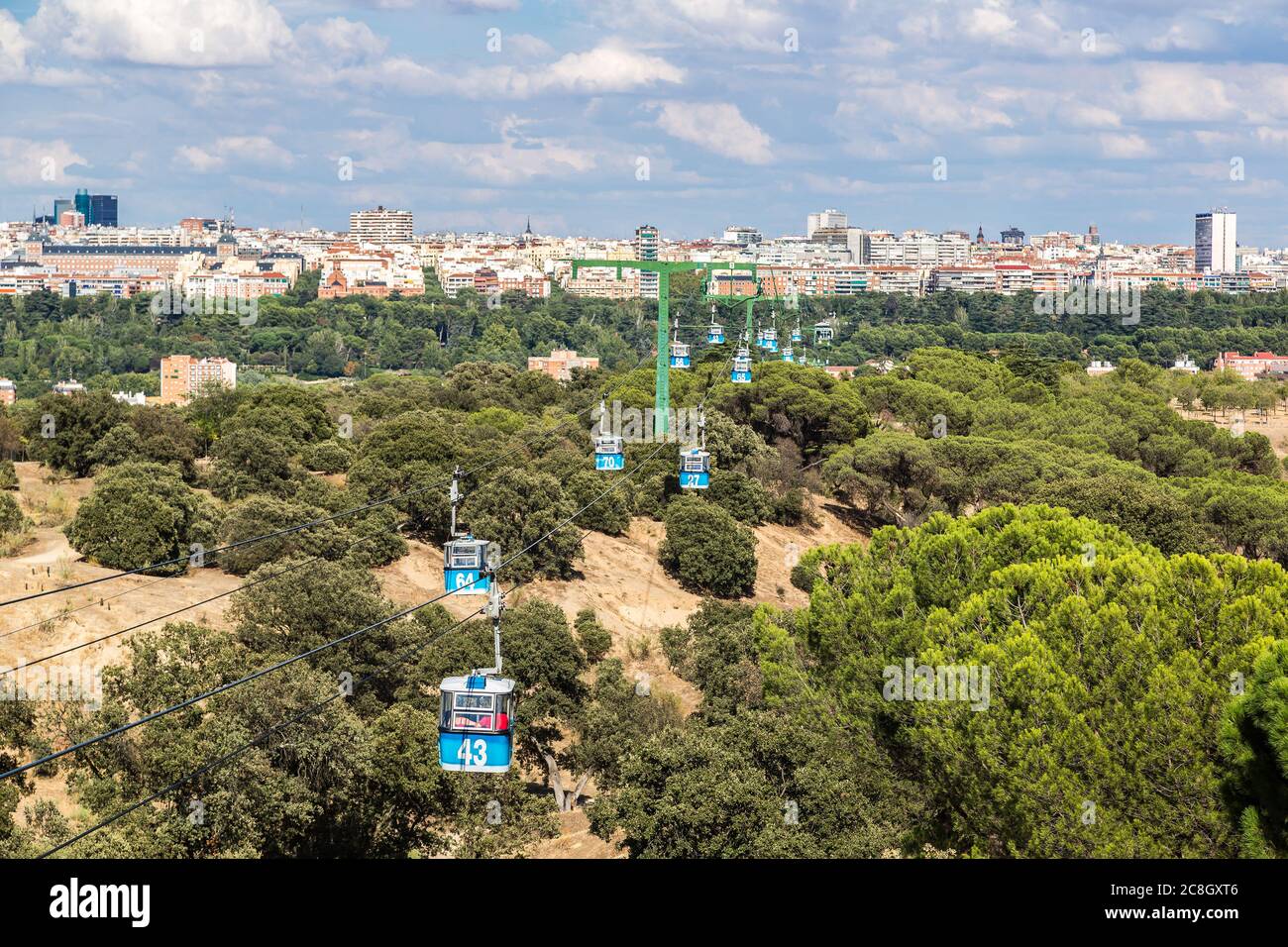 Teleferico cable car madrid hi-res stock photography and images - Alamy