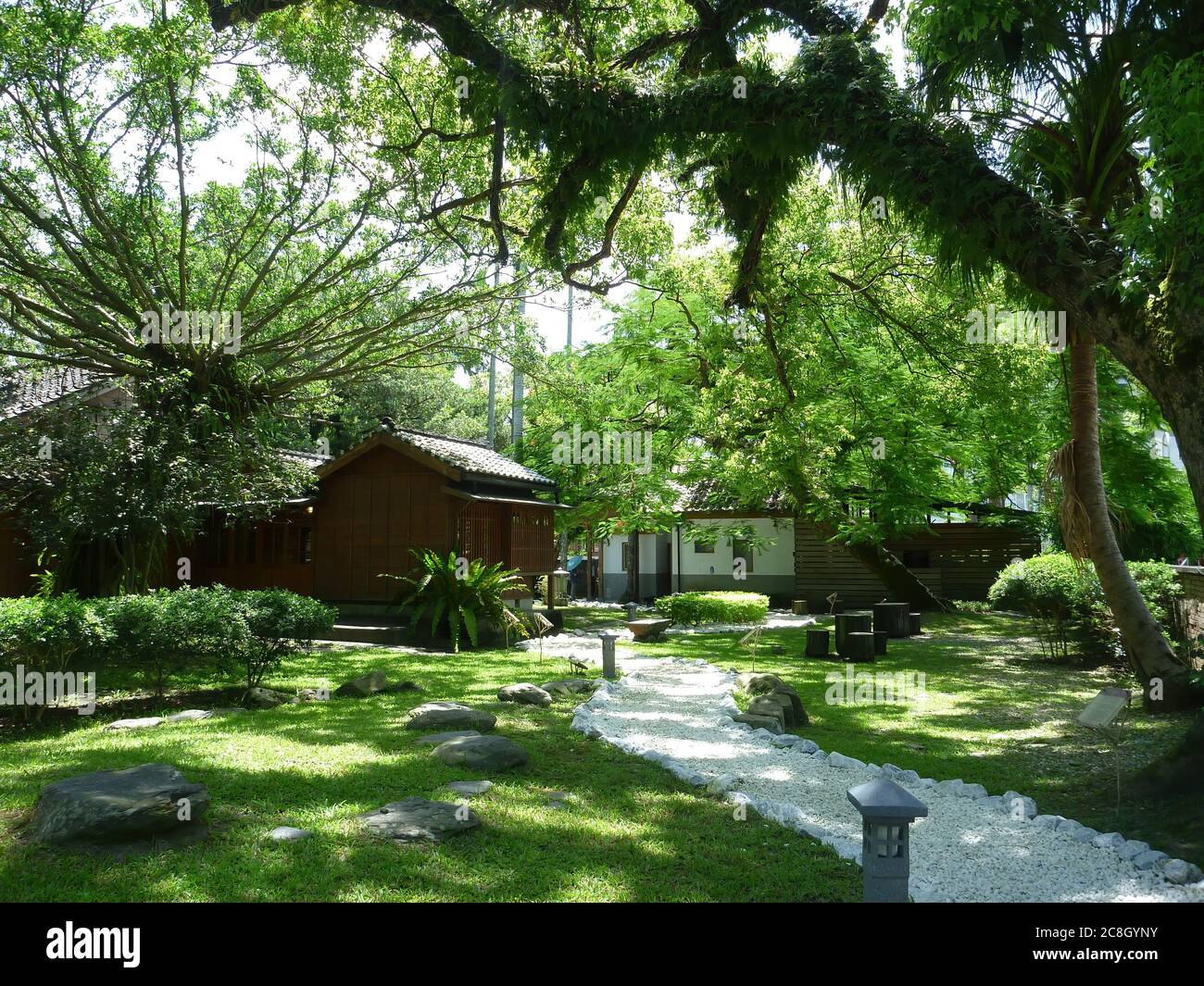 Exterior view of the Memorial Hall of Founding of Yilan Administration ...
