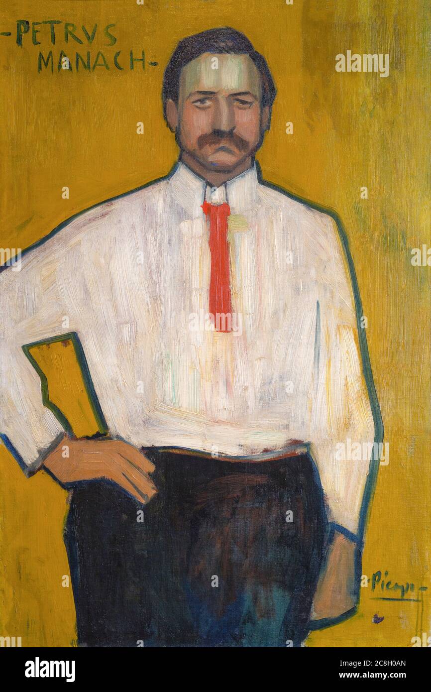 Pedro Manach, Pablo Picasso, 1901, National Gallery of Art, Washington ...