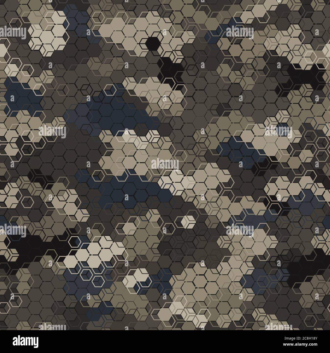 Texture military camouflage seamless pattern. Abstract army vector ...