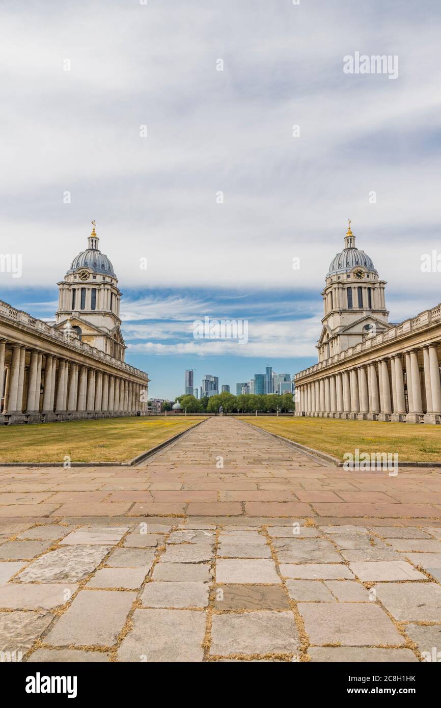 A typical view in Greenwich Stock Photo - Alamy