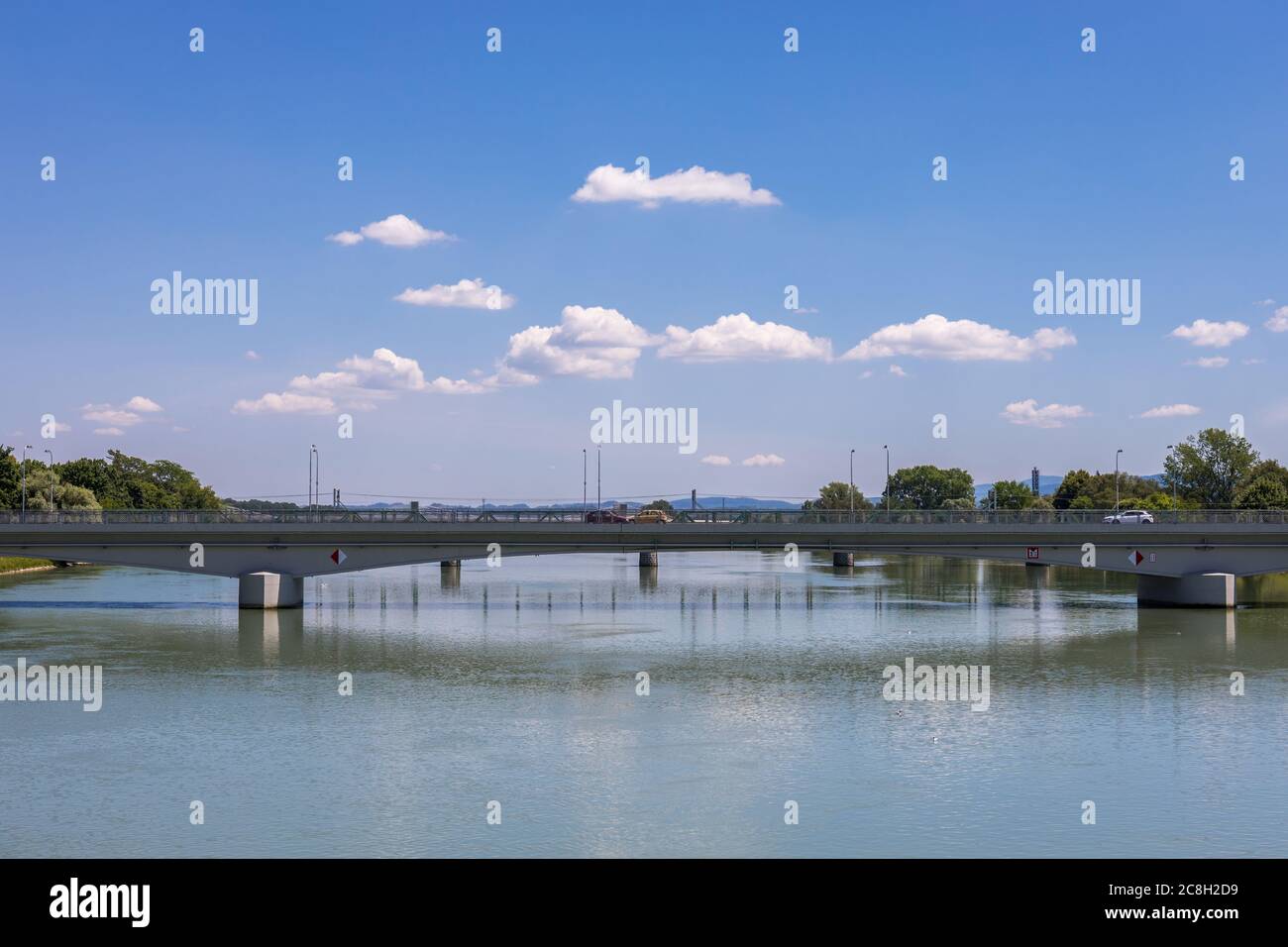 Bridge over the drava river hi-res stock photography and images - Alamy