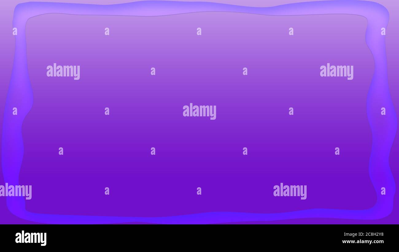 Purple neon gradient background with a square 3d frame on it ...