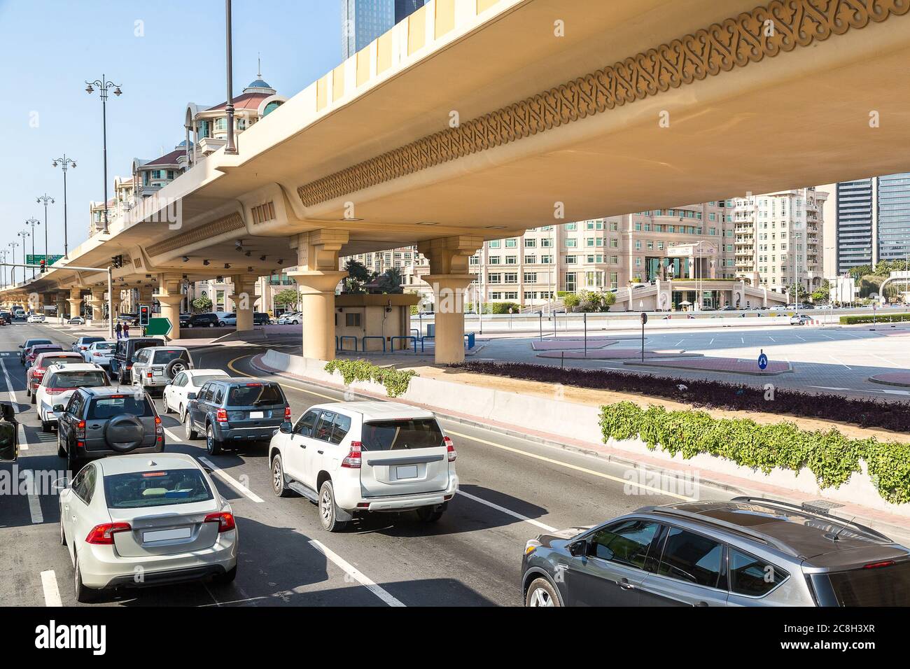 Driving in dubai uae sheikh hi-res stock photography and images - Alamy