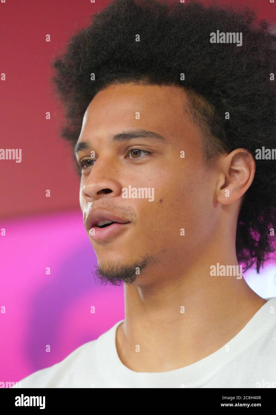 Munich, Germany, July 23, 2020. at the FC Bayern Munich football club ...