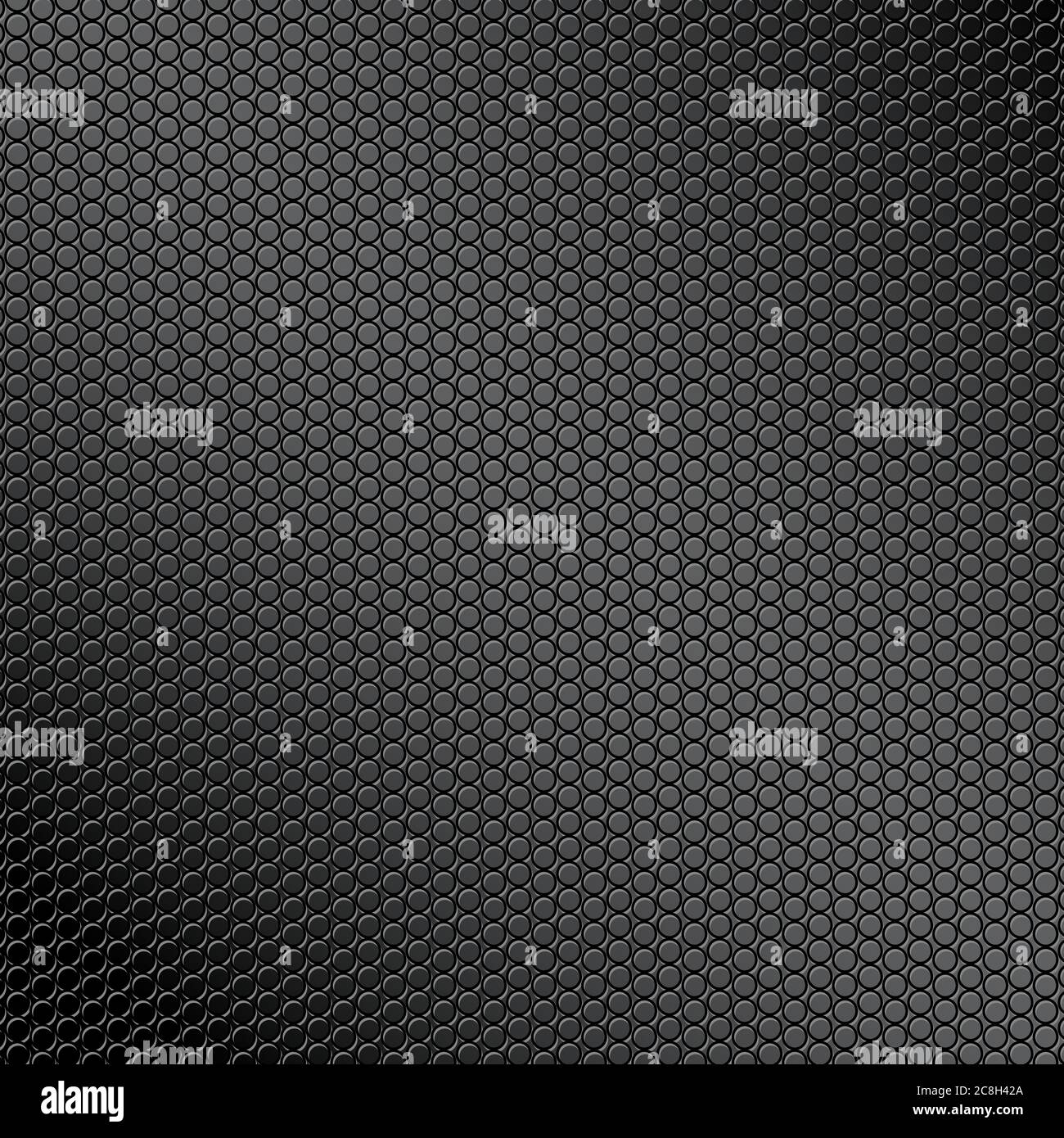 vector illustration of a metal texture made with circles Stock Vector ...