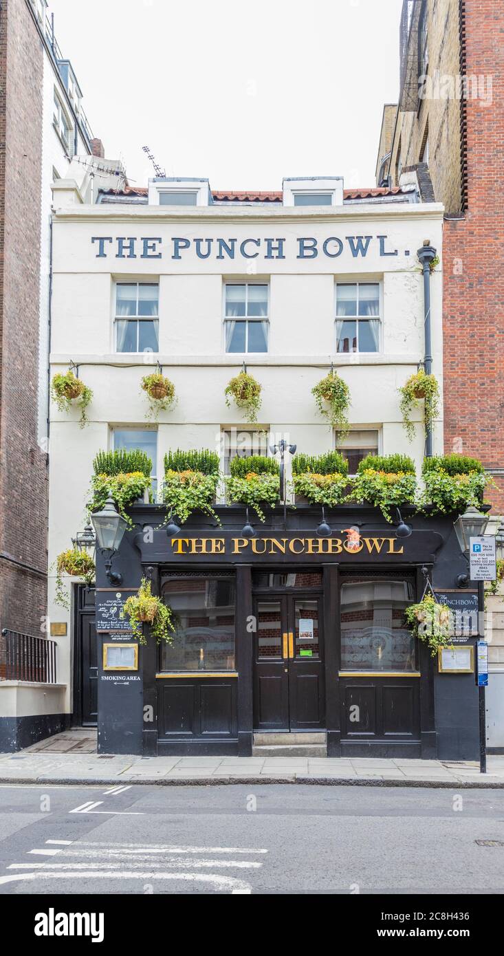 A typical view in Mayfair Stock Photo - Alamy