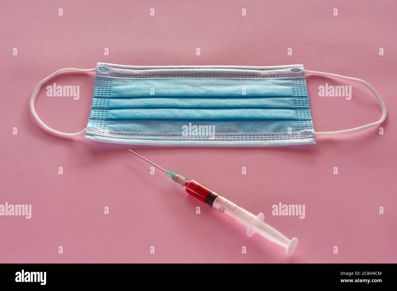 Medical face mask to avoid contagious diseases. Concept Of Air ...