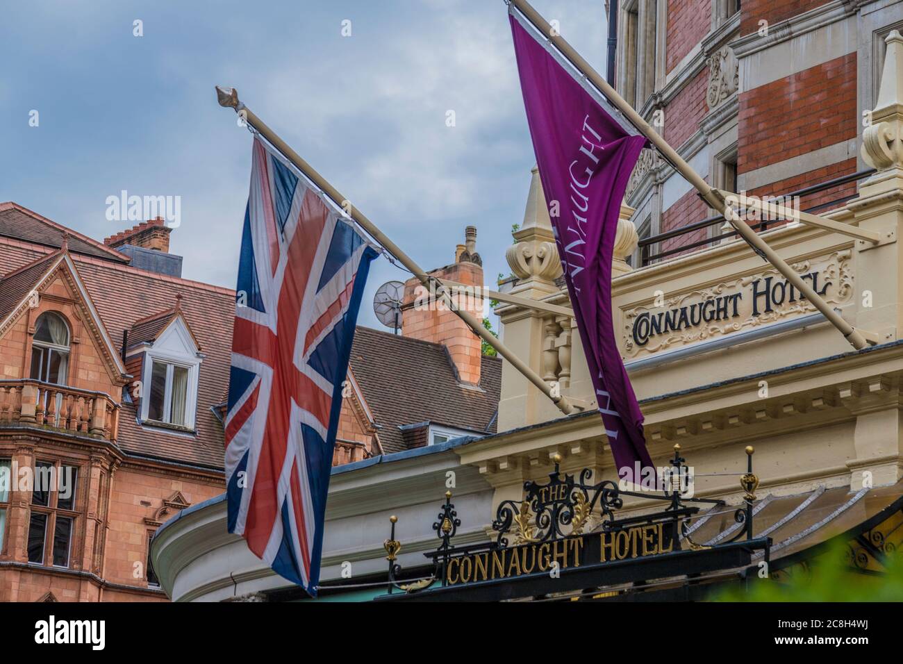 A typical view in Mayfair Stock Photo - Alamy