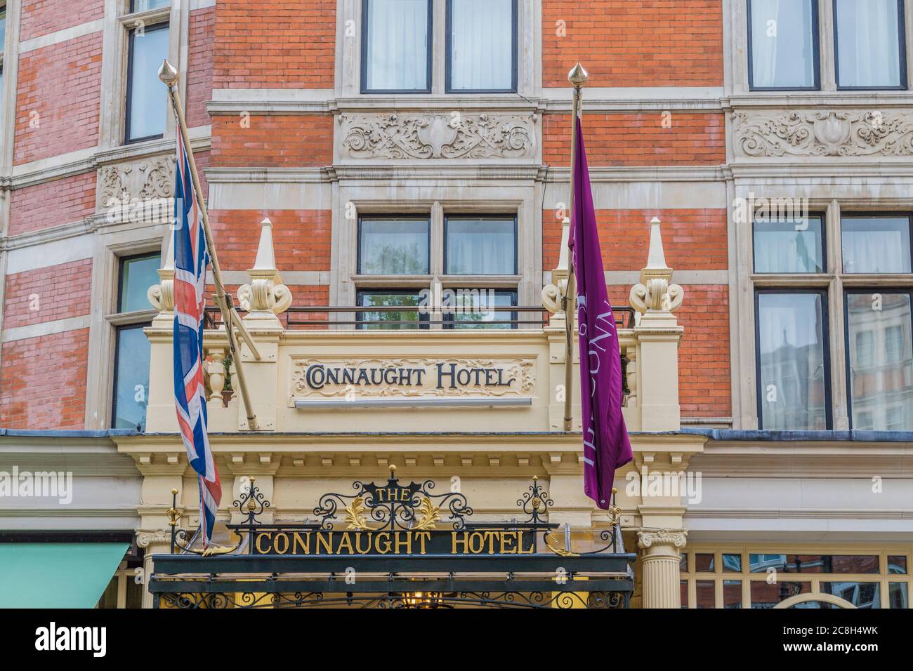 A typical view in Mayfair Stock Photo - Alamy