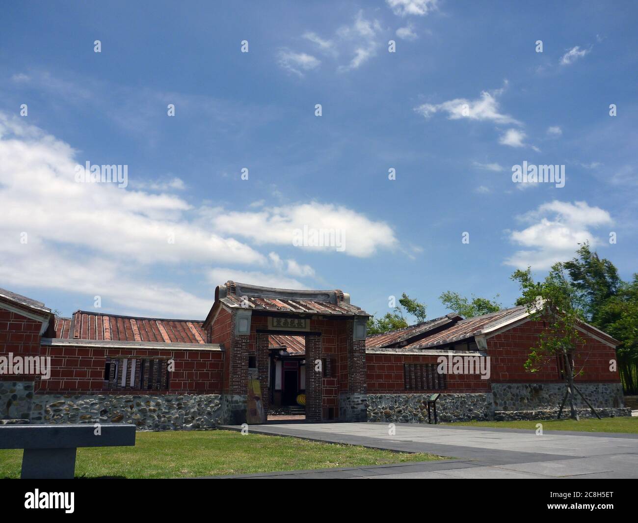 Yilan, JUL 19, 2009 - Sunny view of the Scholar Huang's Residence in ...