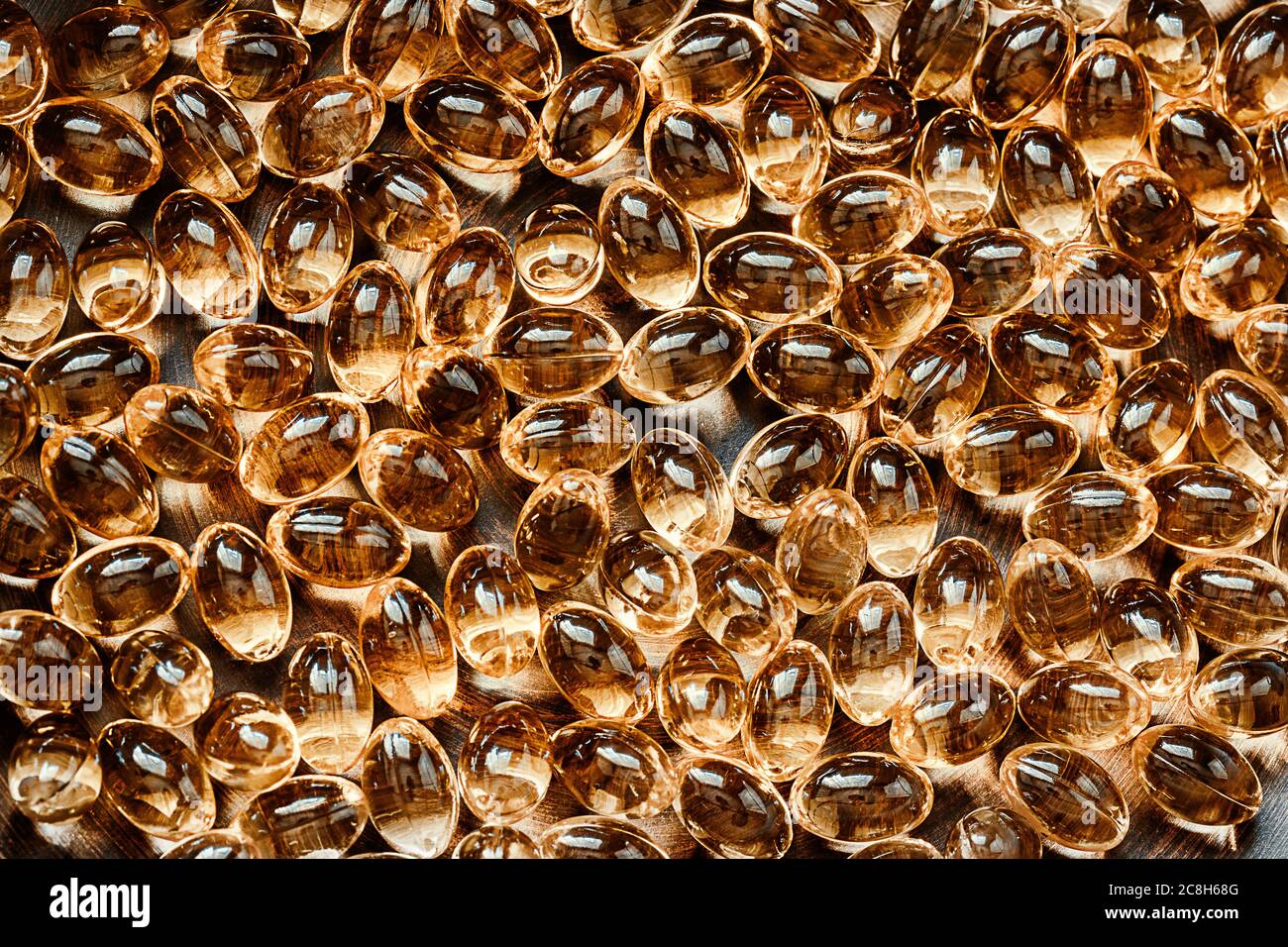 close-up of vitamin d-3 pills as a background. dietary background ...