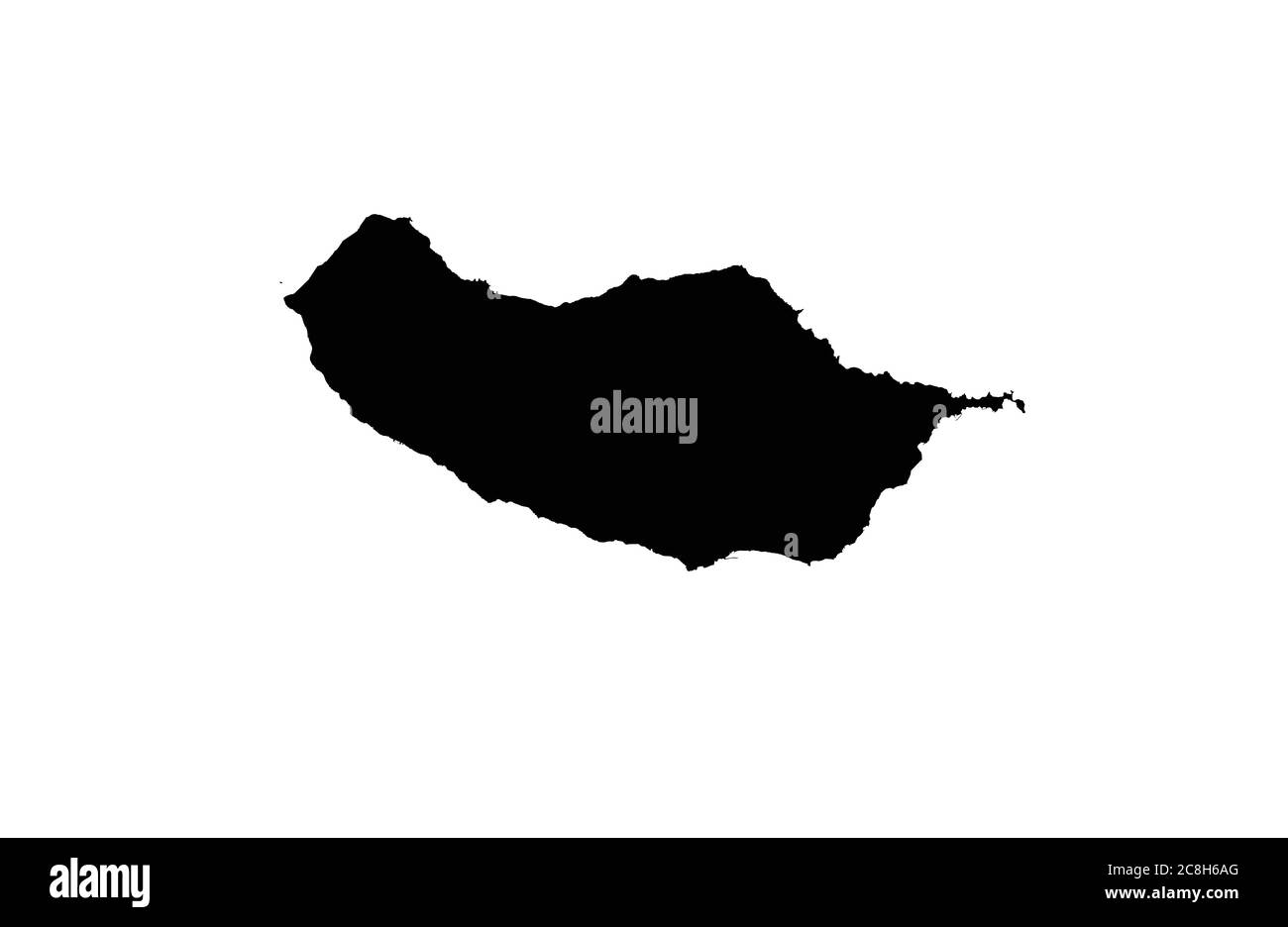 Portugal madeira funchal black Stock Vector Images - Alamy