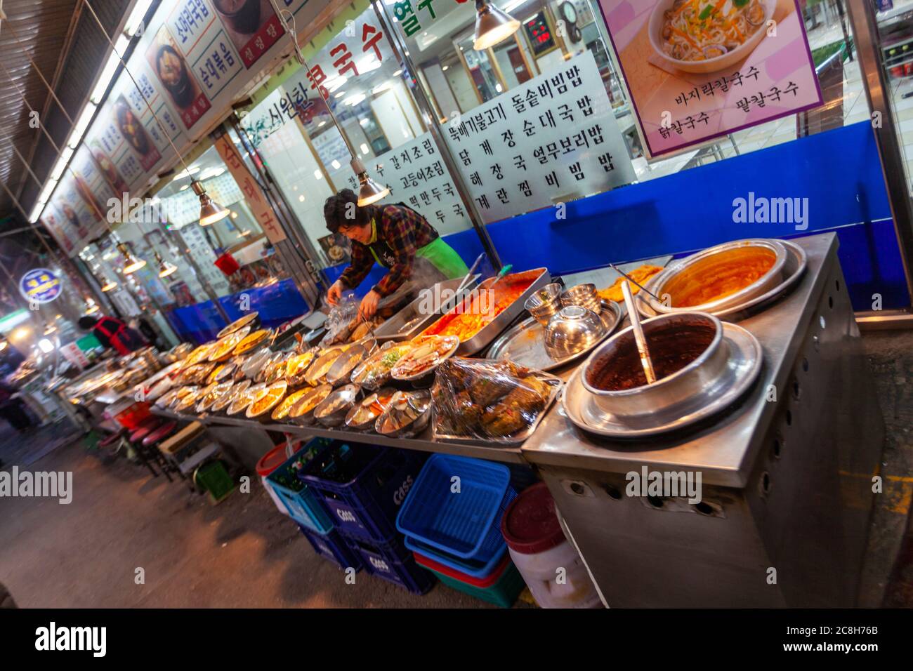 Namdaemun Market Food street , Seoul, South Korea Stock Photo - Alamy