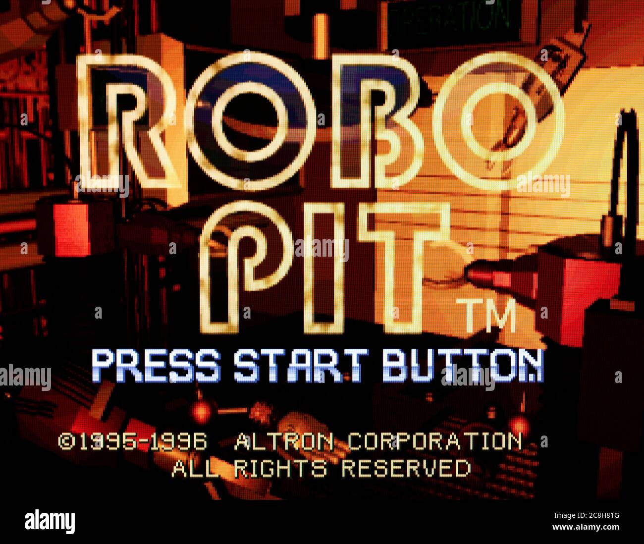 Robo Pit - Sega Saturn Videogame - Editorial use only Stock Photo - Alamy
