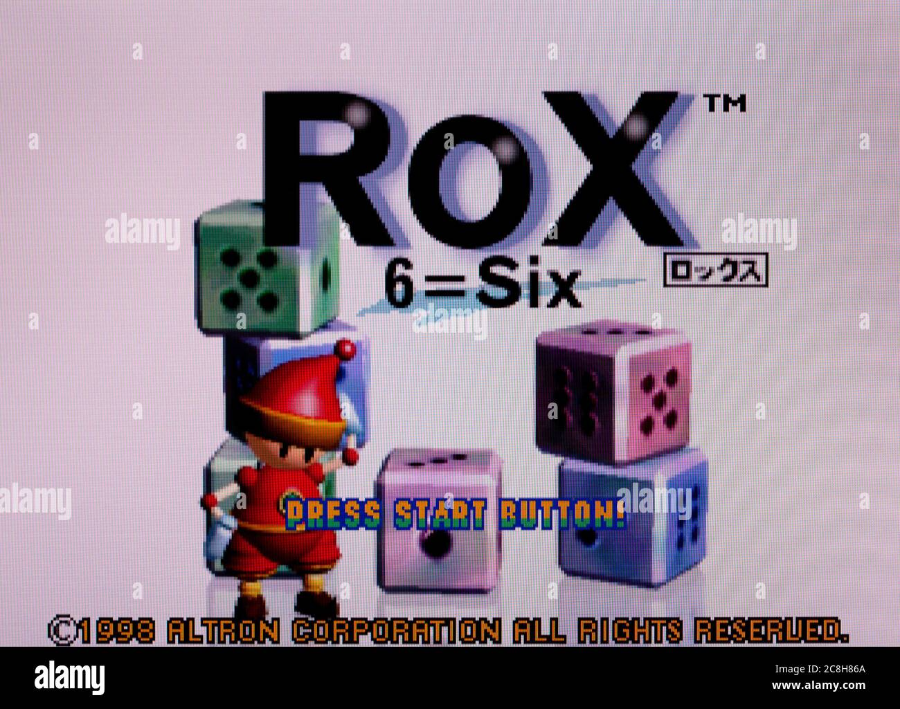 Rox 6 = Six - Sega Saturn Videogame - Editorial use only Stock Photo - Alamy