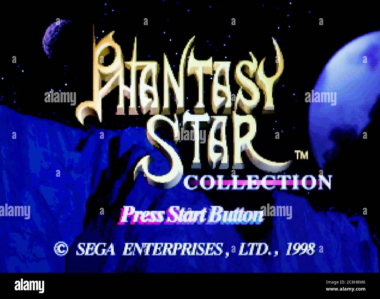 Phantasy Star Collection - Sega Saturn Videogame - Editorial use only ...