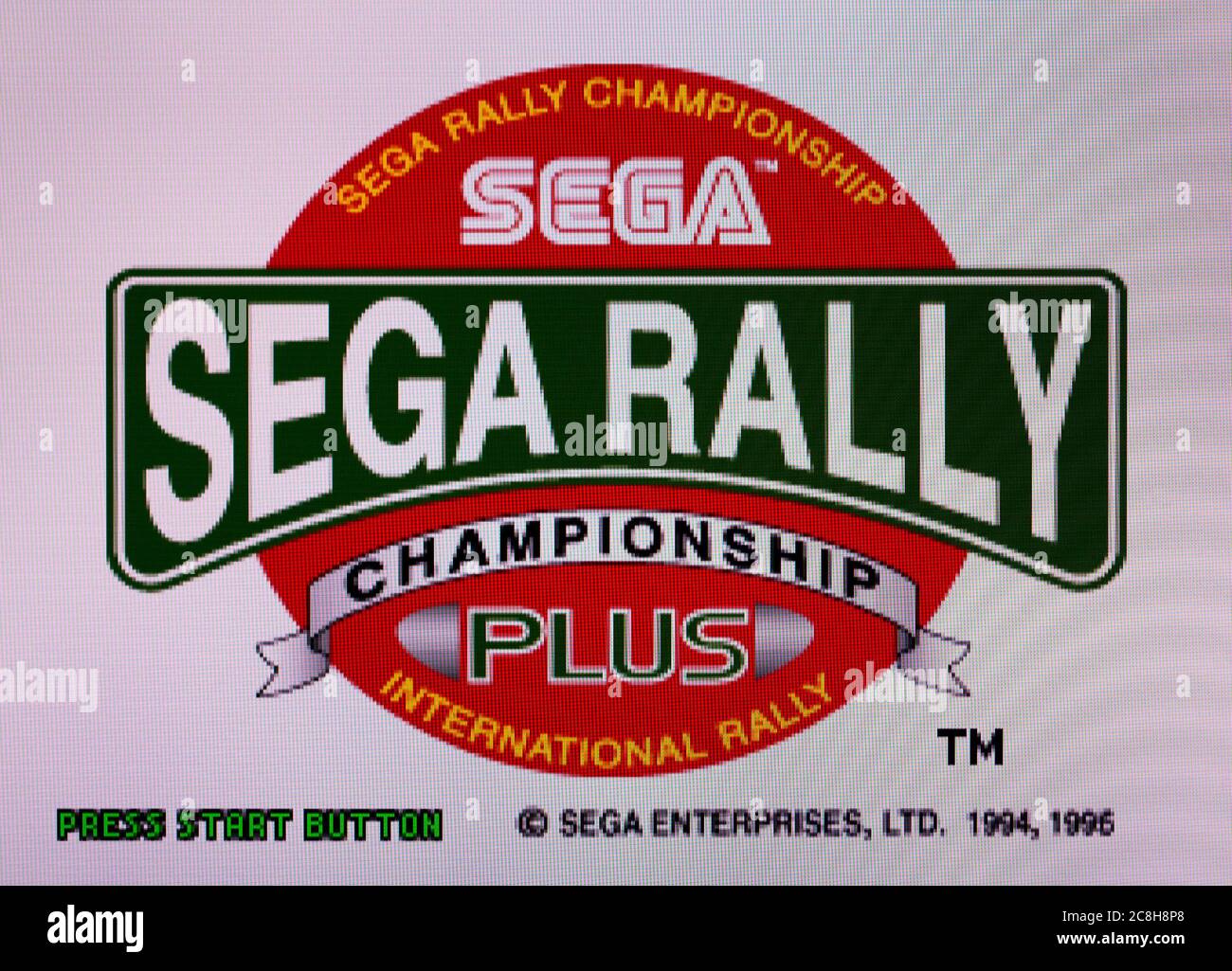 Sega Rally Championship Plus - Sega Saturn Videogame - Editorial use ...