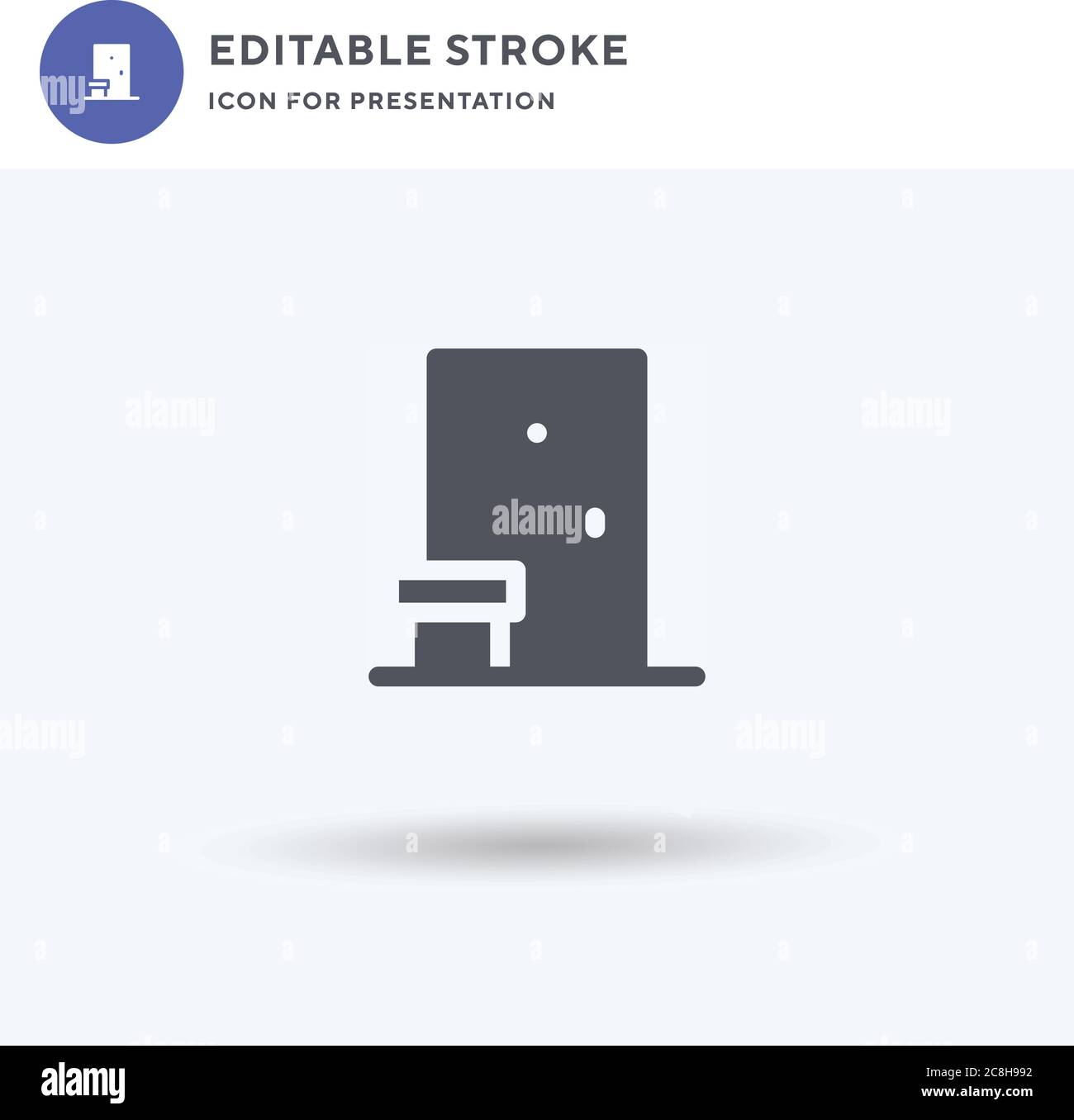 Delivery icon vector, filled flat sign, solid pictogram isolated on ...