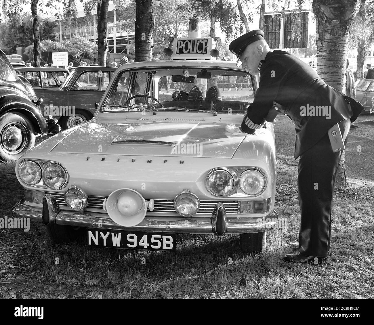 September 2019 - Triumph 2000 Police Patrol car at The Goodwood Revival ...