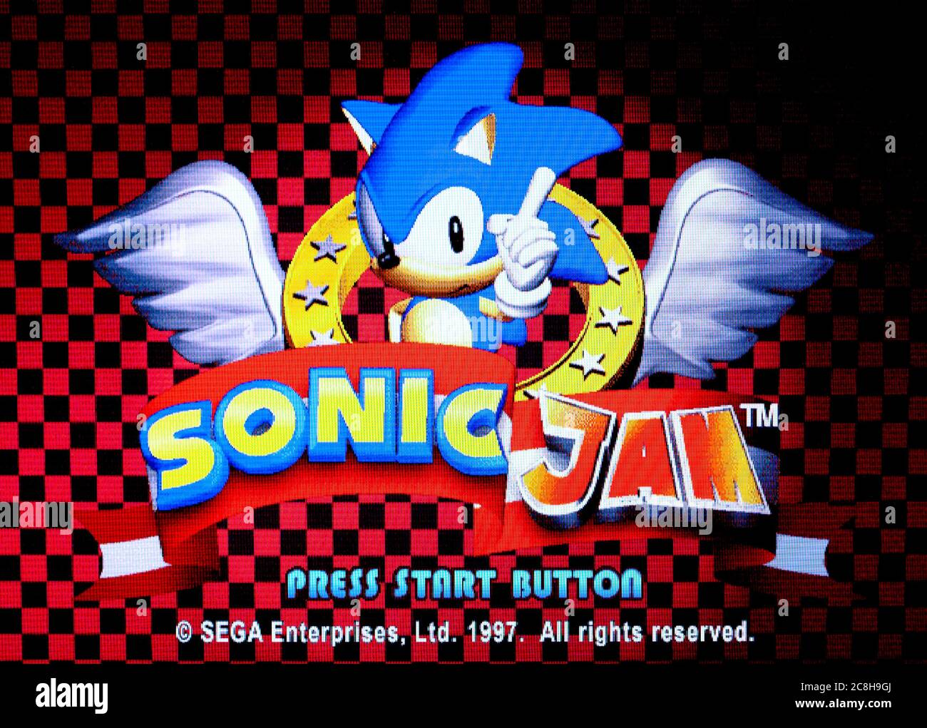 Sonic Jam - Sega Saturn Videogame - Editorial use only Stock Photo - Alamy