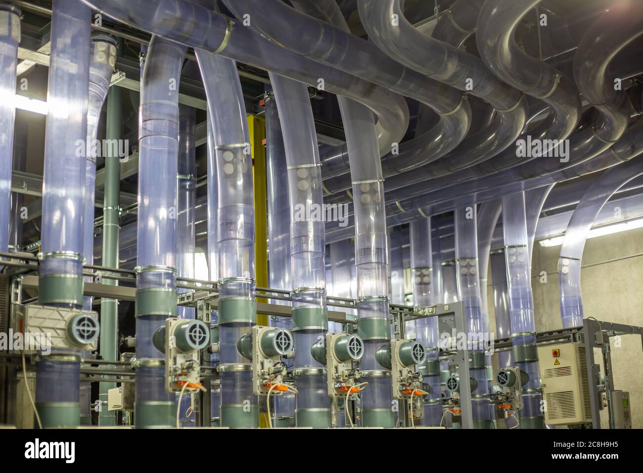 Tube mail in the post , fast underground delivery system ...