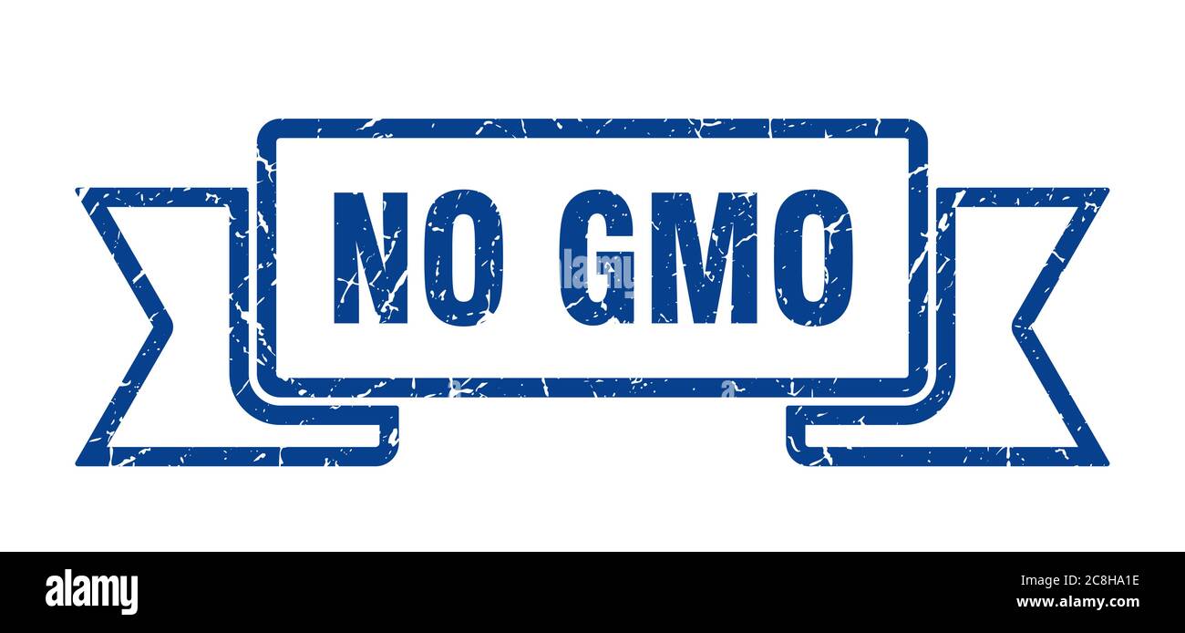 no gmo ribbon sign. no gmo vintage retro band Stock Vector Image & Art - Alamy