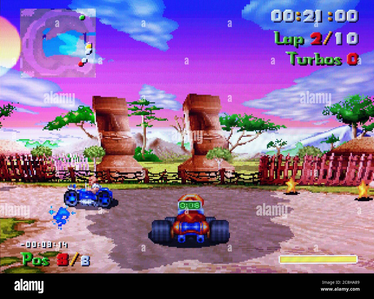 Street Racer - Sega Saturn Videogame - Editorial use only Stock Photo ...