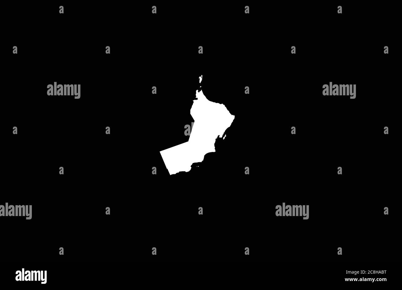 Map persian gulf iran Black and White Stock Photos & Images - Alamy