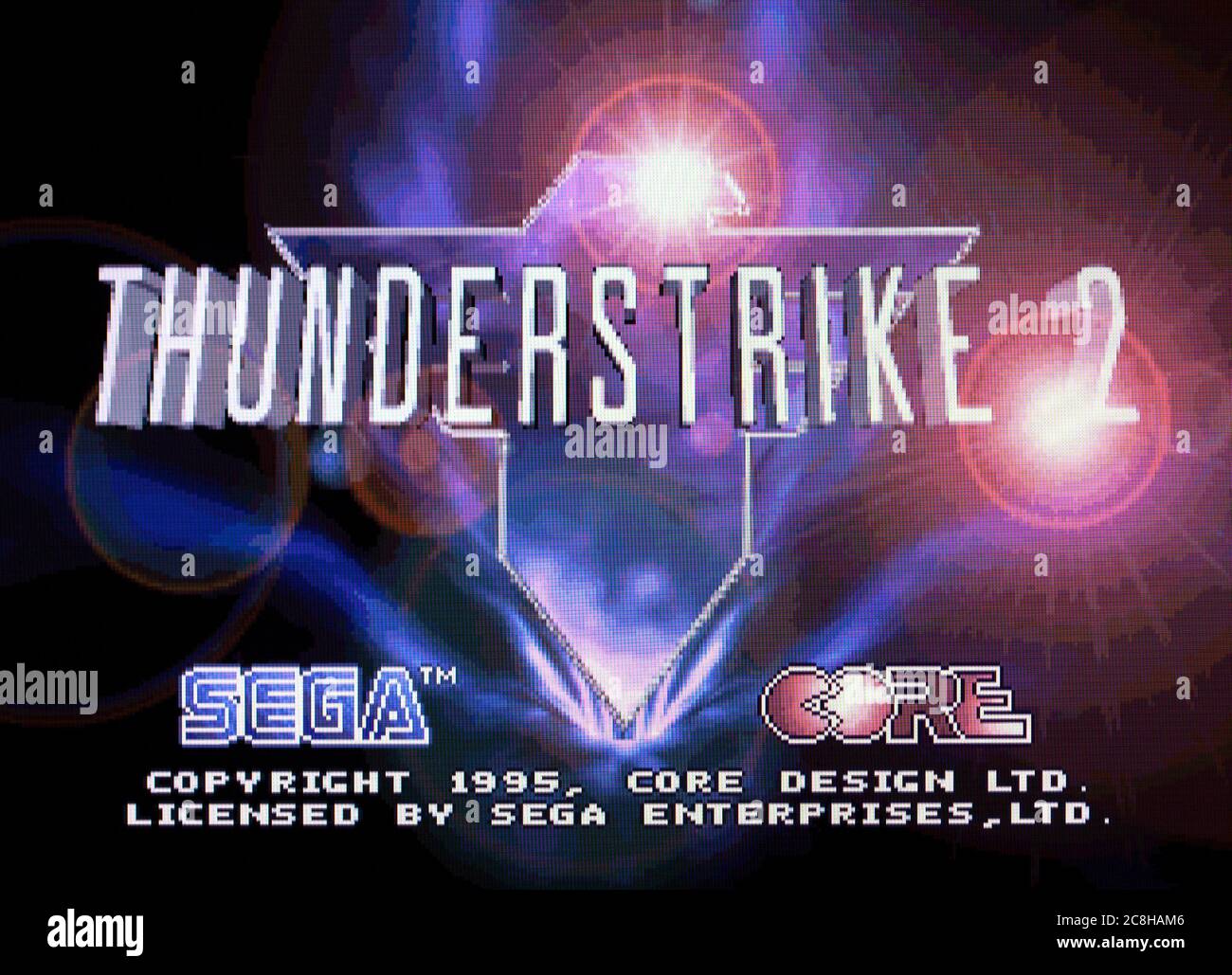 Thunderstrike 2 - Sega Saturn Videogame - Editorial use only Stock Photo - Alamy