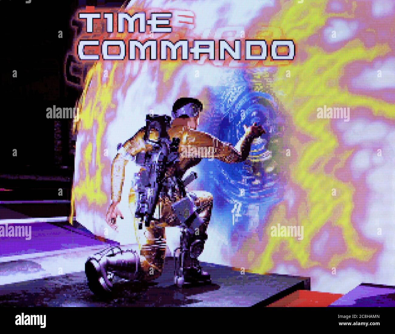 Time Commando - Sega Saturn Videogame - Editorial use only Stock Photo ...
