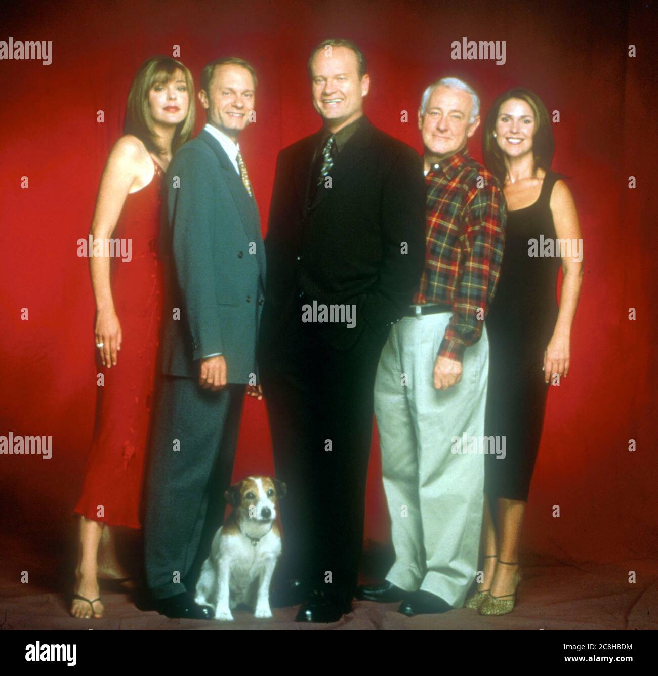 Los Angeles.CA.USA. Jane Leeves, David Hyde Pierce, Kelsey Grammar ...