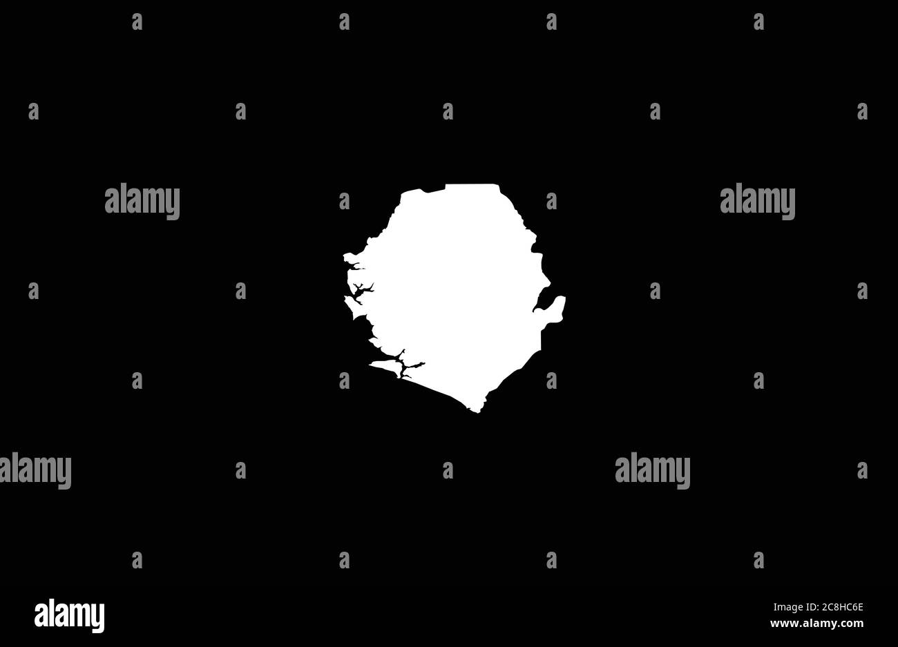 Sierra Leone map outline vector illustration Stock Vector Image & Art ... Sierra Leone map outline vector illustration Stock Vector Image & Art ...