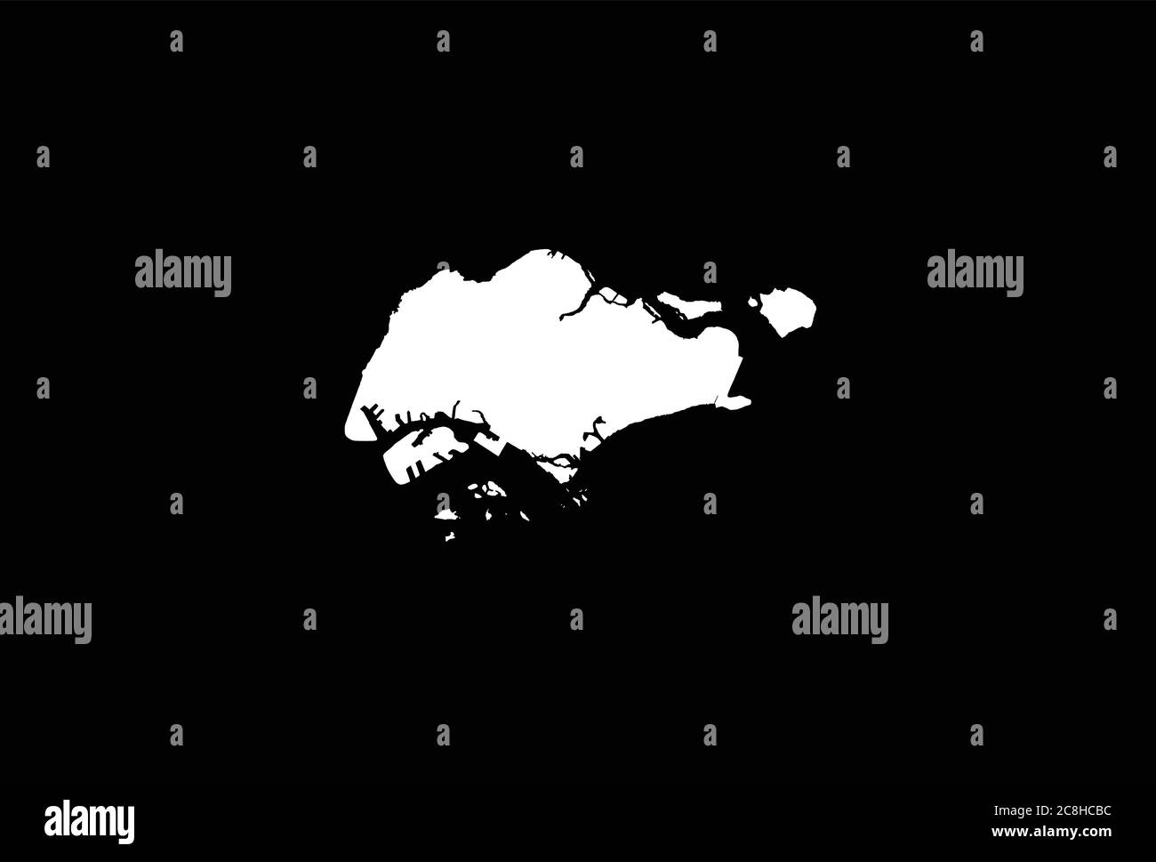 Map singapore icon simple hi-res stock photography and images - Alamy