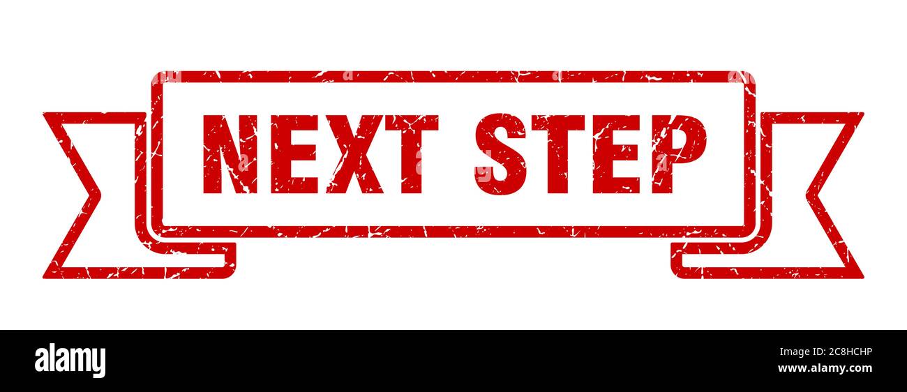 Next step stamp Stock Vector Images - Alamy