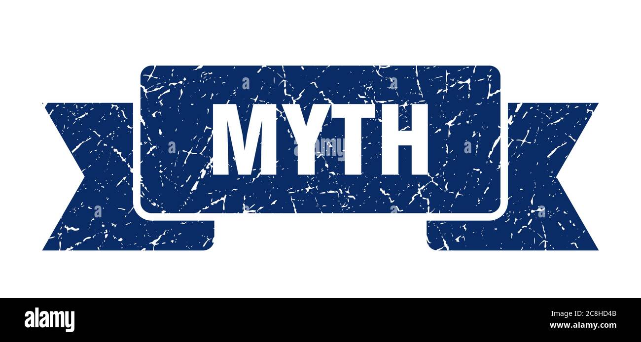 myth ribbon sign. myth vintage retro band Stock Vector Image & Art - Alamy