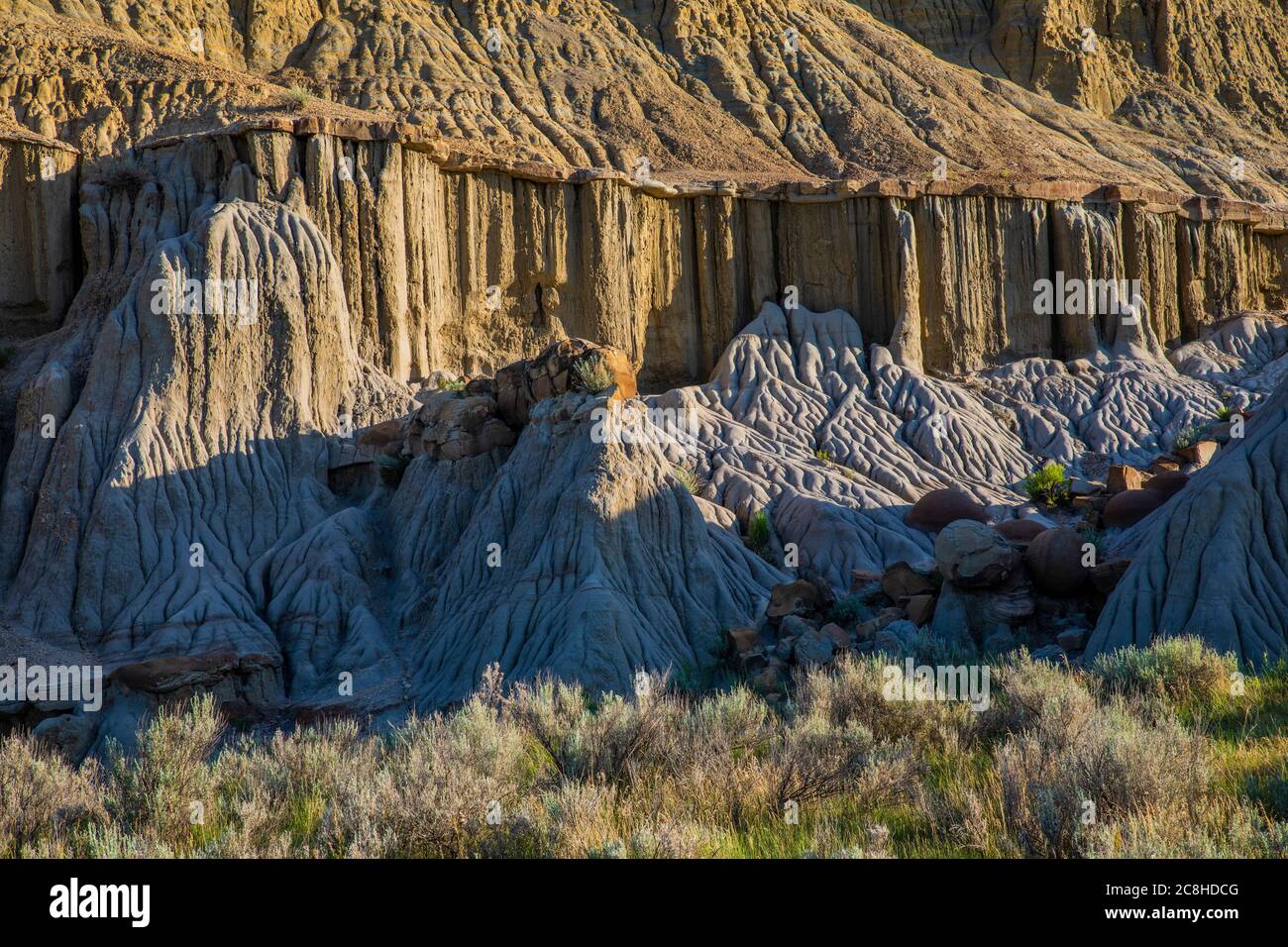 Theodore Roosevelt National Park, North Unit, in North Dakota, USA ...