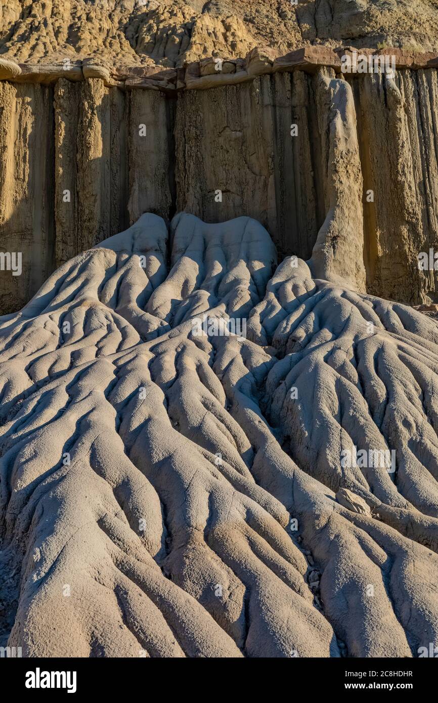 Rivulet Erosion formed these features at the Cannonball Mystery ...