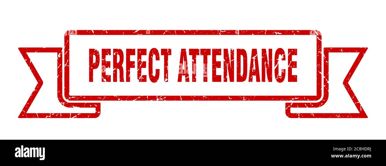 Perfect attendance Stock Vector Images - Alamy