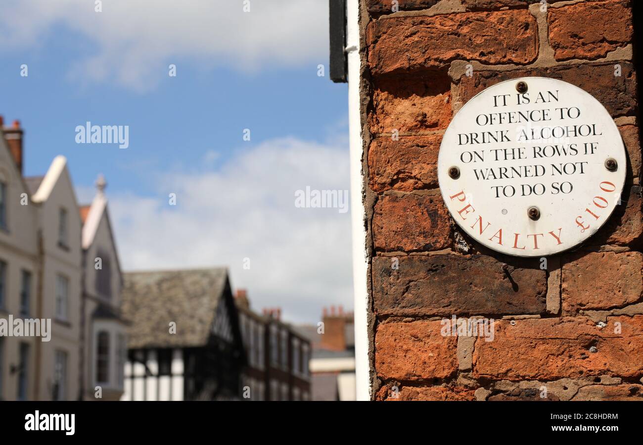 Chester tourism sign hi-res stock photography and images - Alamy
