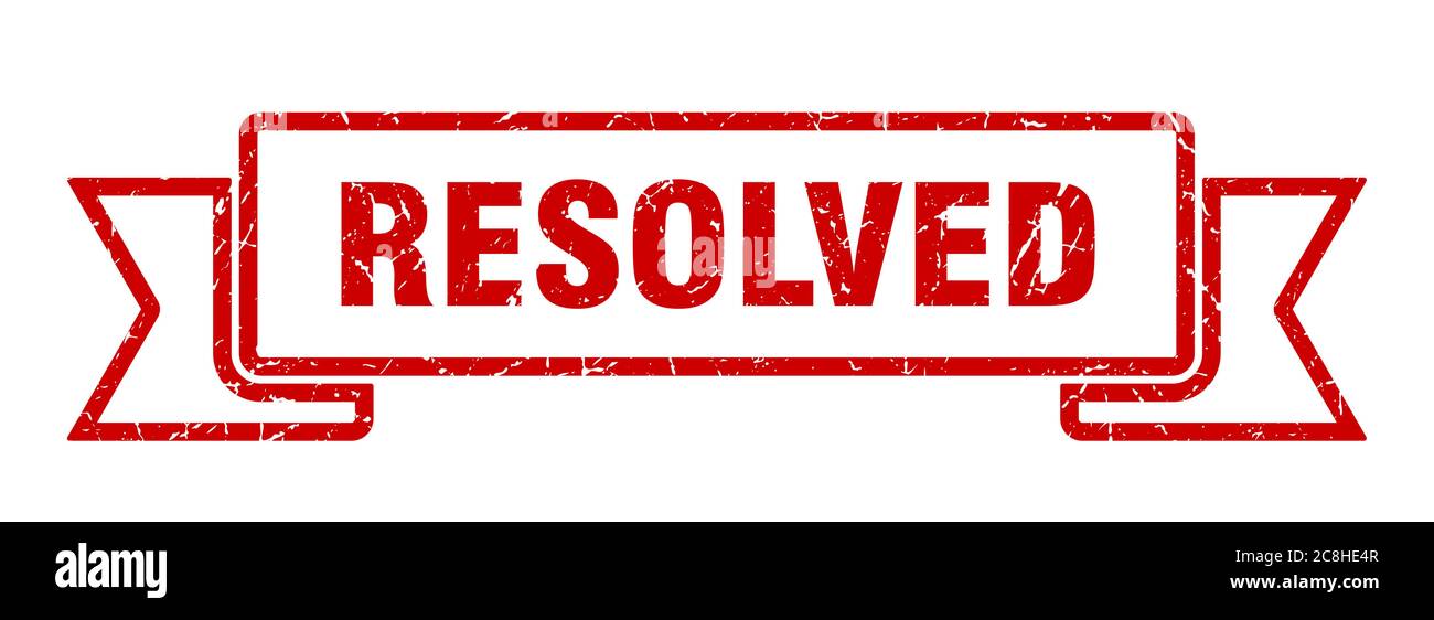 We resolved Stock Vector Images - Alamy