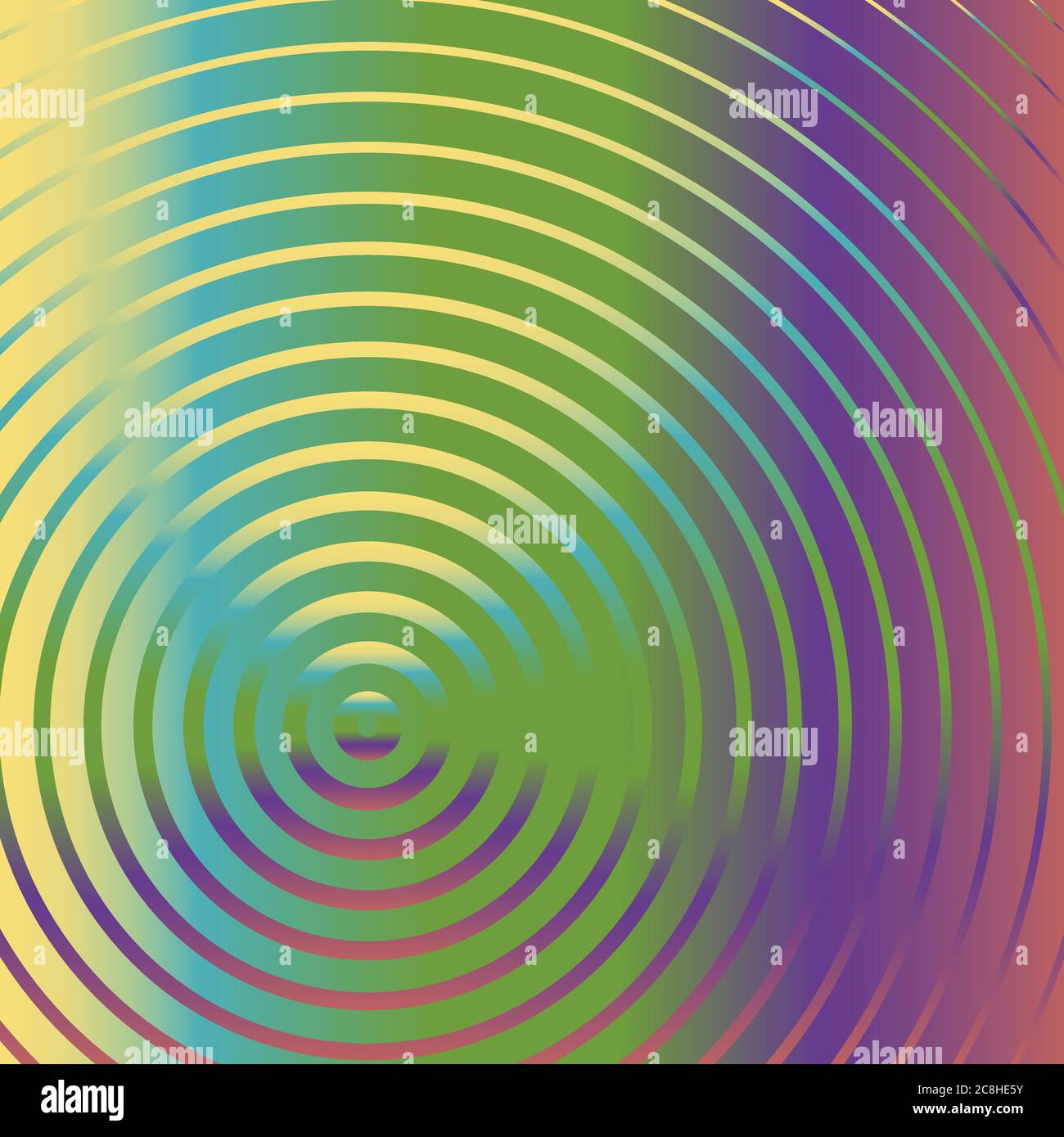 creative concentric circles background Stock Vector Image & Art - Alamy