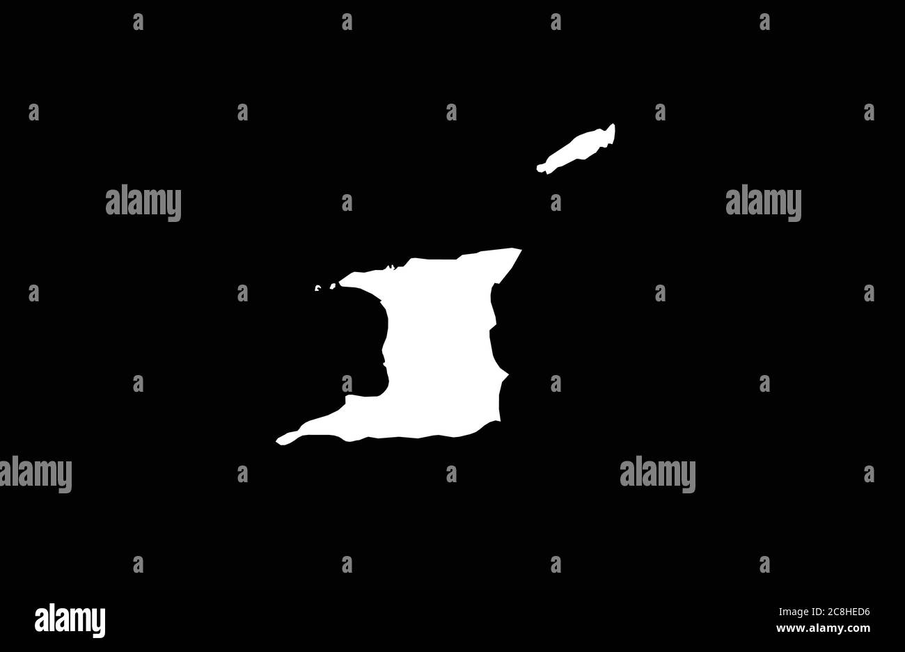 Trinidad vector vectors Black and White Stock Photos & Images - Alamy