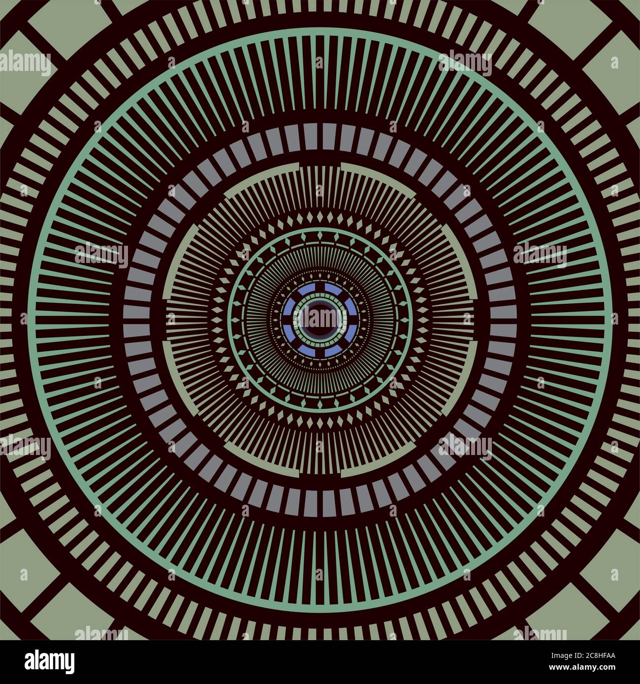 nice circle ethnic background Stock Vector Image & Art - Alamy