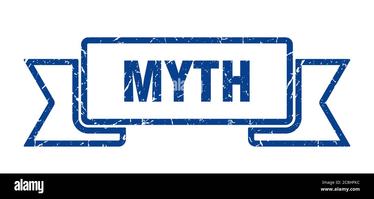 myth ribbon sign. myth vintage retro band Stock Vector Image & Art - Alamy