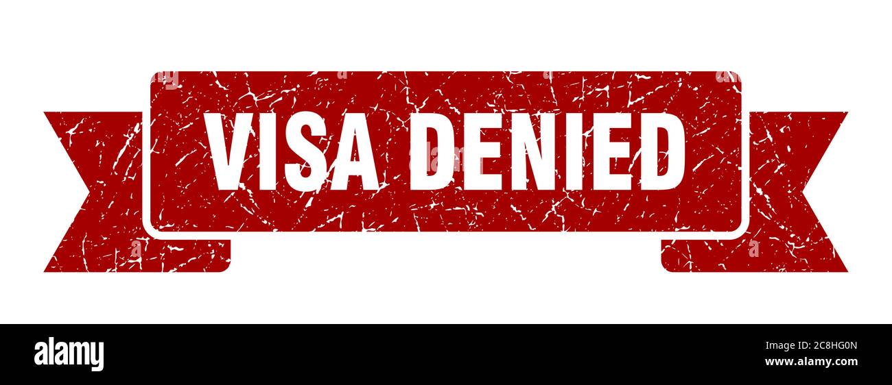 Visa denied seal Stock Vector Images - Alamy