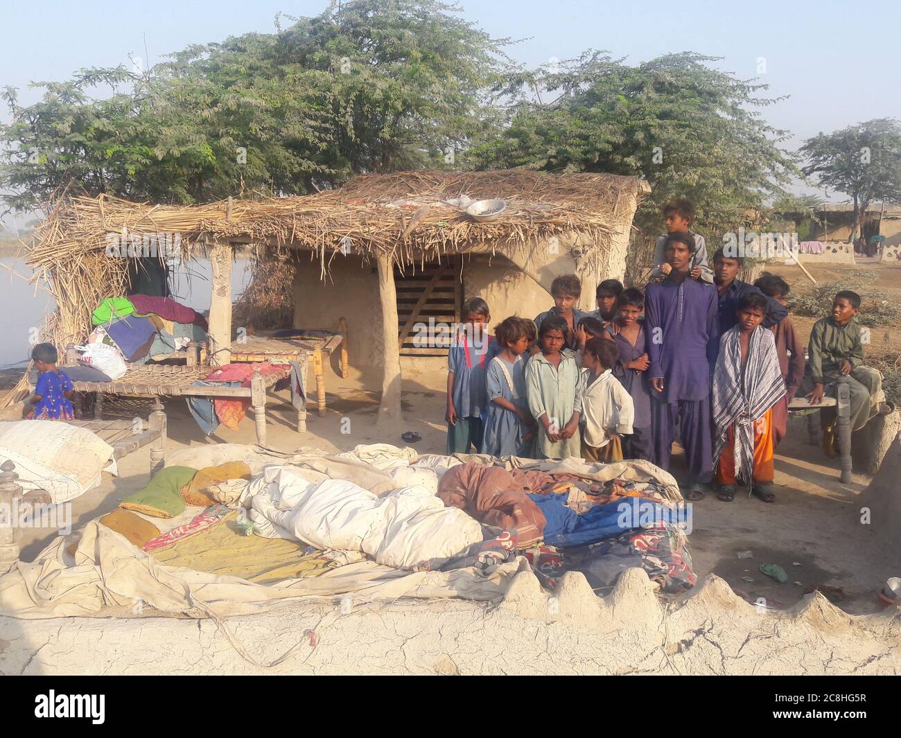 Indian villagers happy hi-res stock photography and images - Alamy